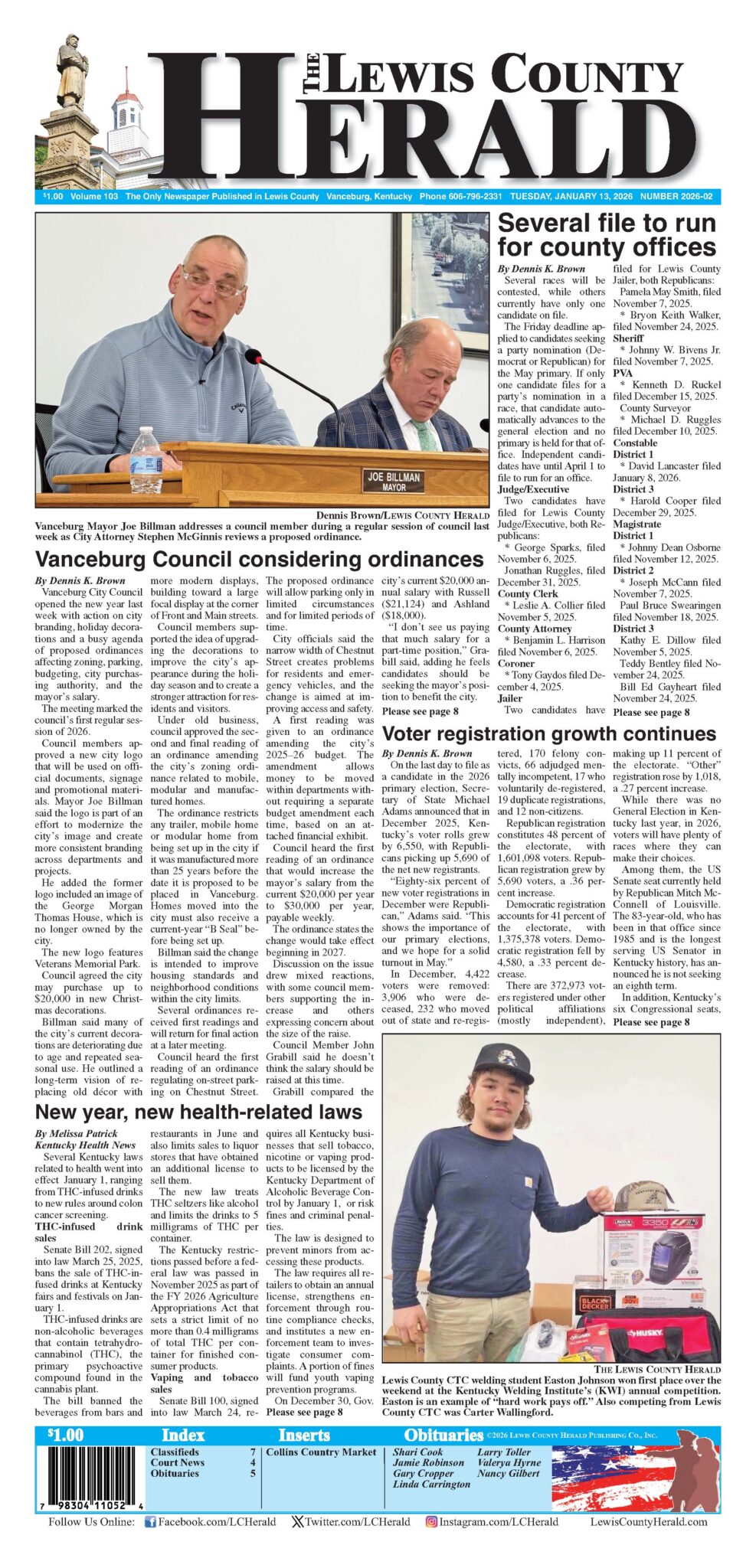E-Editions | Lewis County Herald