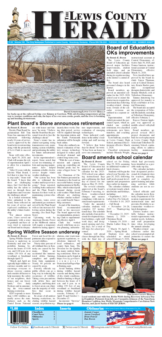 E-Editions | Lewis County Herald